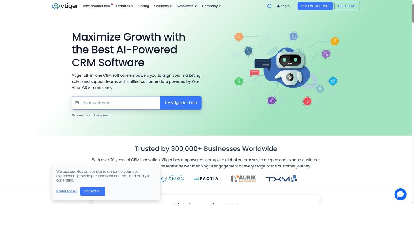 Vtiger CRM - AI Tower
